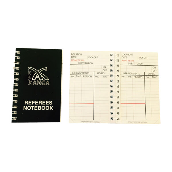 Referees Note Book - Kanga Sport | Soccer Referee Sportswear Clothing